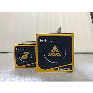 Roxenda Speed Cube Set, Speed Cube Bundle of 2x2 3x3 4x4 Megaminx and Pyramid Cube Smoothly Stickerless Magic Cubes Collection for Kids Teens & Adults [5 Pack]