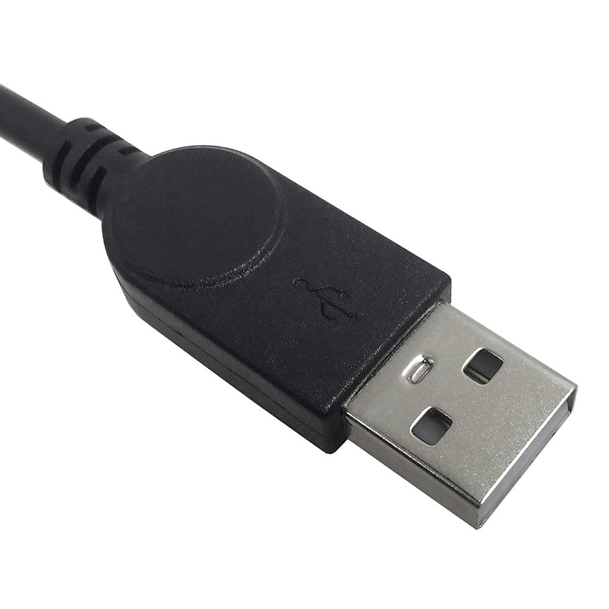AFUNTA USB 2.0 Micro 5 Pin Female to Standard USB Male Extension Cable for Data Transfer -5 inch