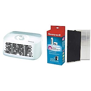 Honeywell HEPAClean Tabletop 13' x 13' Room Air Purifier with Hepaclean Replacement Filter U HRF201B