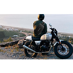 HDSMNGY Sling Bag for Men Crossbody(2023 New Sling Bag) Multi-Pockets Large Capacity Waterproof Crossbody Sling Backpack.Shoulder bag for Traveling Casual Cycling Running Hiking