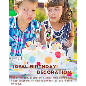 60th Birthday Candles,Number 60 Candles,Rose Gold Happy Birthday Candle for Cake,3D Design Cake Topper Decorations for Women Men Pet Birthday Party Wedding Anniversary Celebration Supplies