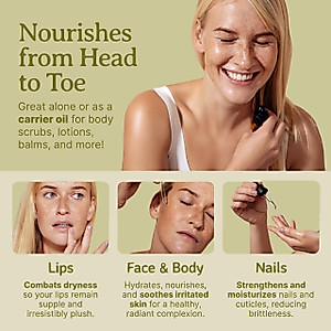 Bella Terra Oils - Organic Neem Seed Oil 4oz - Immerse in the Benefits of Organic Neem, Enriched with Amino Acids & Omega-6, Nourishing Skin Treat