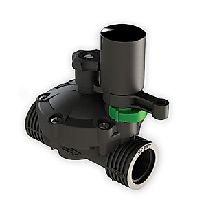 Galcon YLZ 3/4-inch Solenoid Globe Valve AC 24V FPT Irrigation Control Inline w/Flow Control Reinforced Plastic, Drip Irrigation, Greenhouse Residential & small Commercial Sites GAVASY312Q9