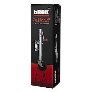 bROK Products 32925 Marine Jack with Bolt on Swivel Plate - 1000 lb.