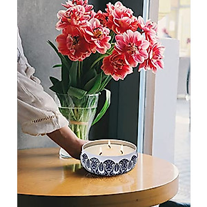 Citronella Candles Outdoor Large, 4 Pack 12 oz Soy Wax Jar Candles, Citronella Candles for Summer Patio Garden Yard Balcony