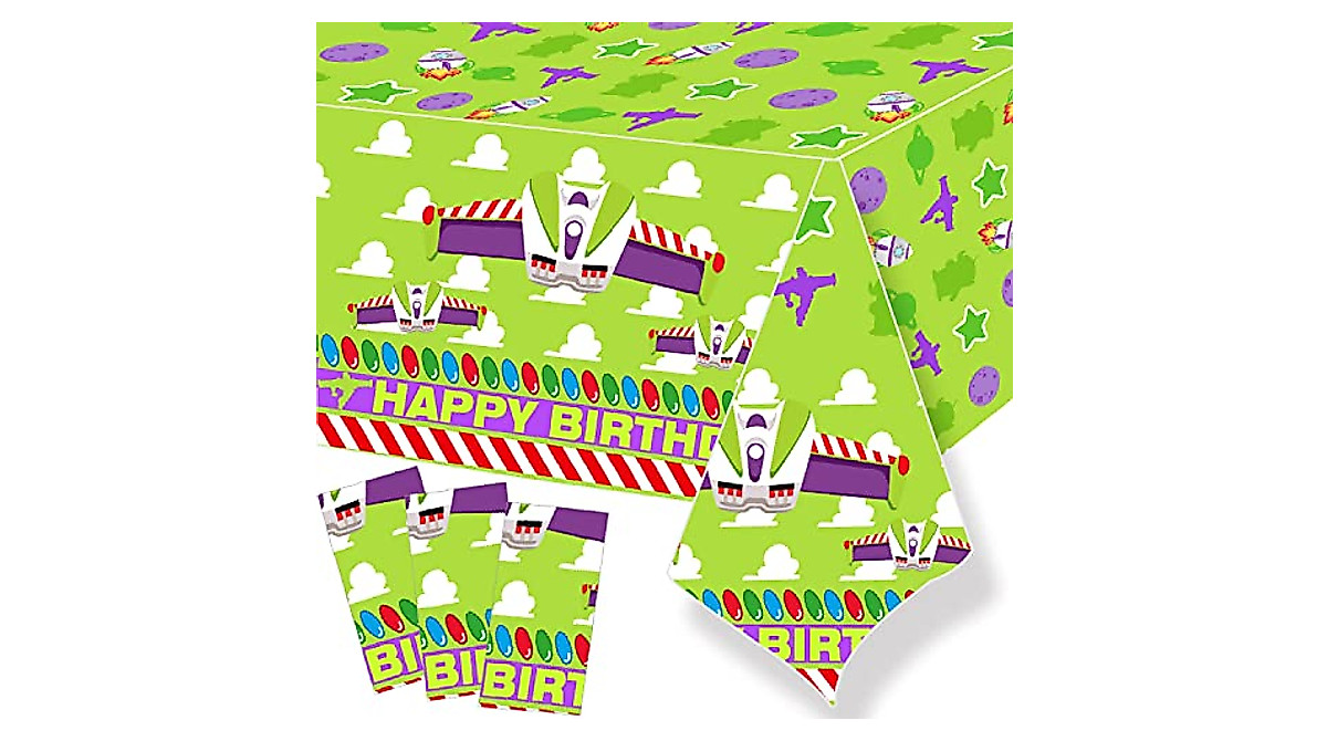 METIXOZE Buzz Inspired 2nd Birthday Decorations | Complete Party Set
