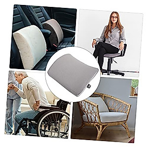 Homoyoyo Comfort Pillow 1pc Waist Pad Waist Pillow Sponge Polyurethane Seat Work Seat Pillow