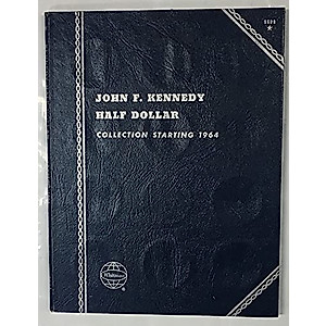 1964 - Used John F. Kennedy Half Dollar Collection # 9699 Empty Coin Folder