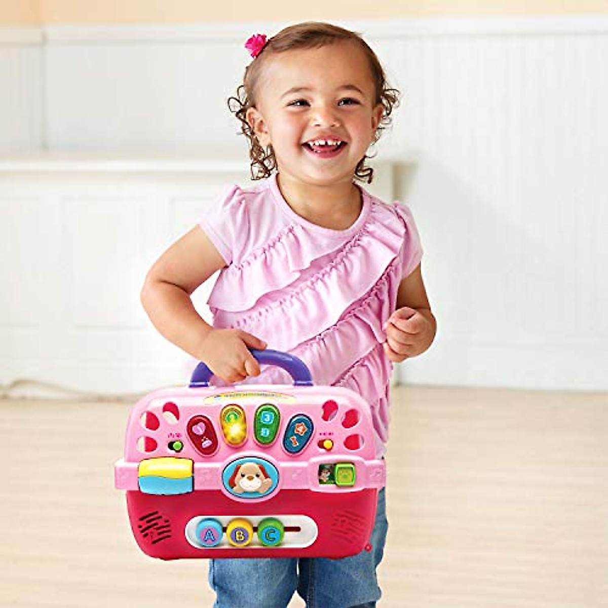 VTech Care for Me Learning Carrier, Pink