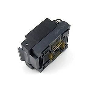QFN64 Clamshell Programming Adapter Socket/Burning Socket/IC Test Socket QFN-64B-0.5-01, 64-Pin, 0.5mm Pitch, IC Test Burn-in Socket, Applied to QFN64, MLP64, MLF64 Packages.