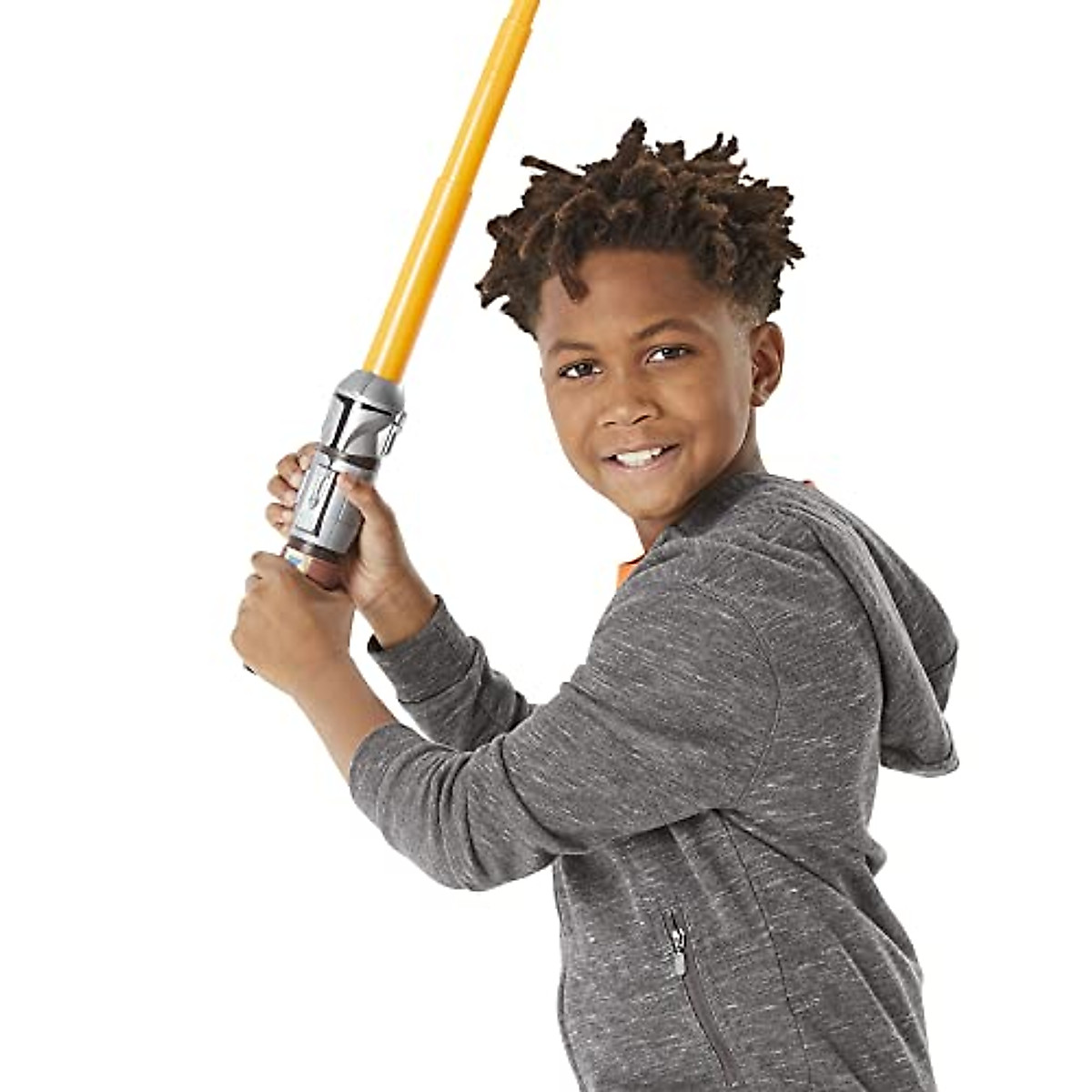 STAR WARS Lightsaber Squad 3-Pack, The Mandalorian, Ahsoka, and Darth Vader Lightsabers, Toys for 4 Year Old Boys and Girls (Amazon Exclusive)