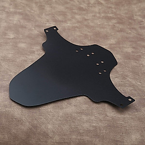 Micro Traders 2X MTB Bicycle Mudguards Kit Black Blue Mountain Bike Front Rear Splash Mud Guards Ultra Thin Fit for 26“ 27.5” 29“ Wheel