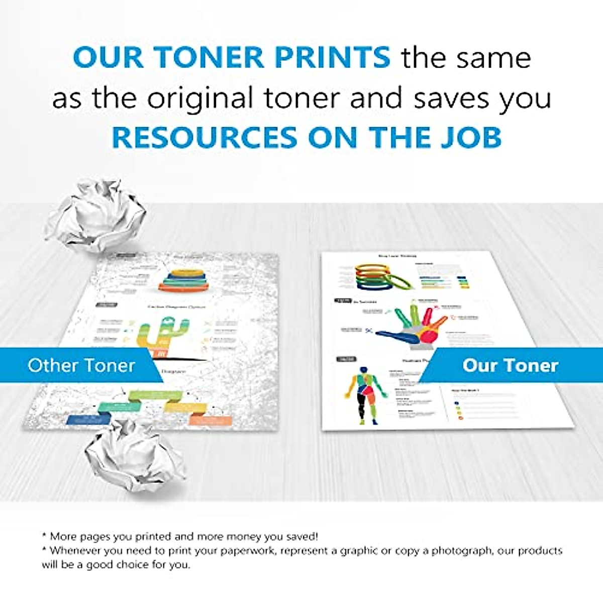 507A Black, Cyan, Yellow, Magenta Toner Cartridge (4 Pack) | Replacement for HP 507A Toner Works with Enterprise 500 Color M551, MFP M575, MFP M570 Series | CE400A, CE401A, CE402A, CE403A