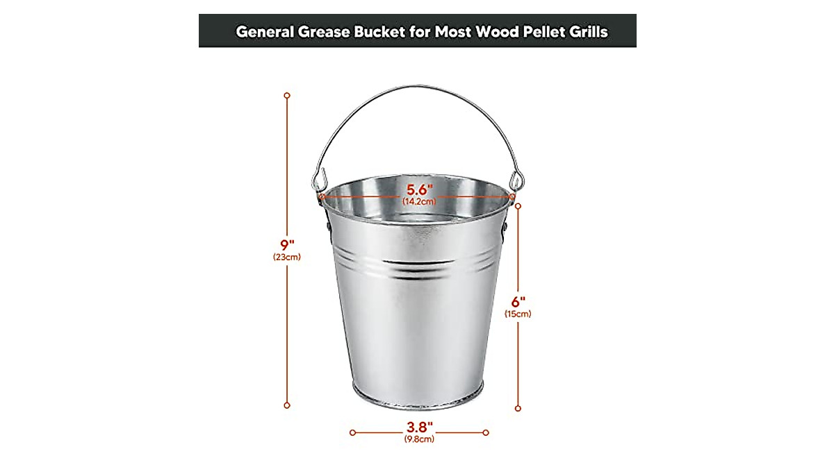 Stanbroil Drip Bucket Replacement for Traeger & More | Easy Grill Cleanup