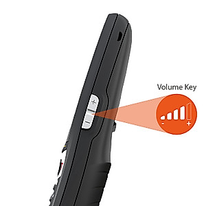 Gigaset E630A – Phone with Answering Machine – Water Splash and Dust-Resistant, (IP 65) – Ideal for Craftsmen and Mechanics, Black (Pack of 1)