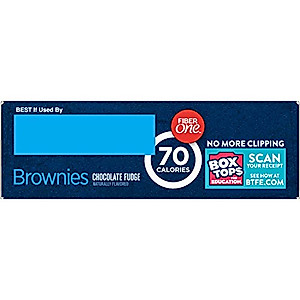 Fiber One 90 Calorie Brownie Chocolate Fudge 0.89 oz Brownies 6 ct Box