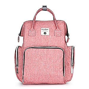 UARERISE Diaper Bag Backpack,Maternity Nappy Bag, Mummy Travel Back Pack,Large capacity Baby Care Bag