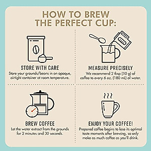 Good Citizen Coffee Co. Chin Up Whole Bean Coffee, Medium-Roast Coffee Blend, 12 Ounces, 340 Grams