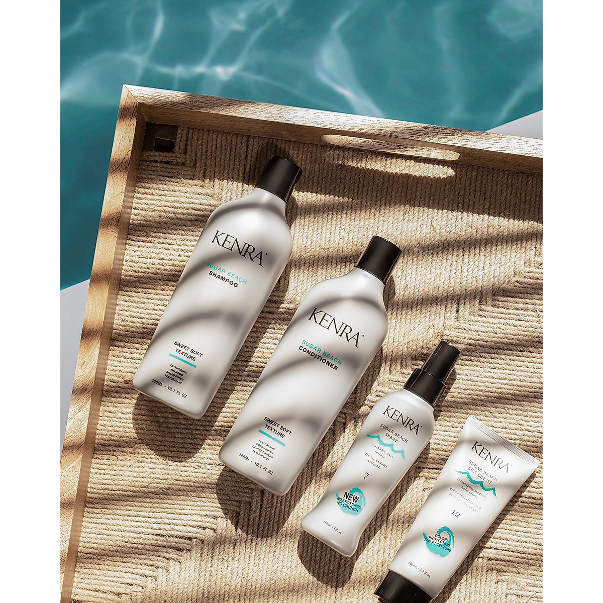 Kenra Sugar Beach Shampoo | Sweet Soft Texture | Creates Amplified, Soft Waves While Providing Moisture | Lightweight Formula That Adds Texture & Volume | All Hair Types | 10.1 fl. oz