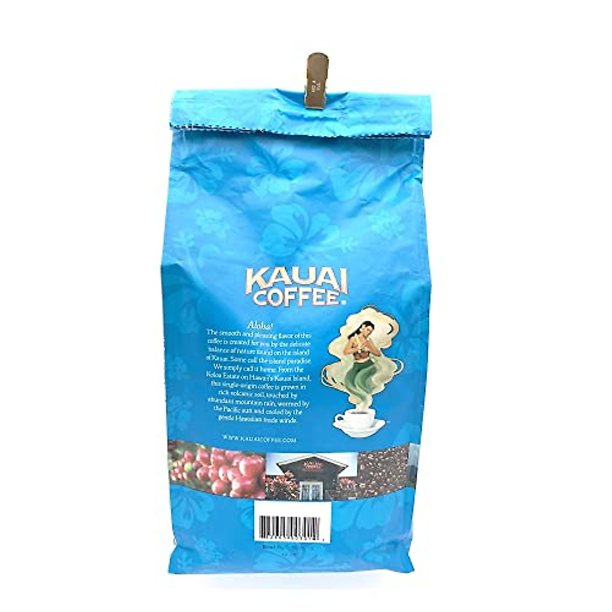 Kauai Coffee Single Origin Kauai Prime Grade Medium Roast Whole Bean - 1.5 lb