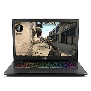 ASUS ROG Strix Scar Edition Gaming Laptop, 17.3” 120Hz 3ms Full HD, Intel Core i7-8750H Processor, NVIDIA GeForce GTX 1060 6GB, 16GB DDR4, 256GB PCIe SSD + 1TB FireCuda, Windows 10 - GL703GM-DS74