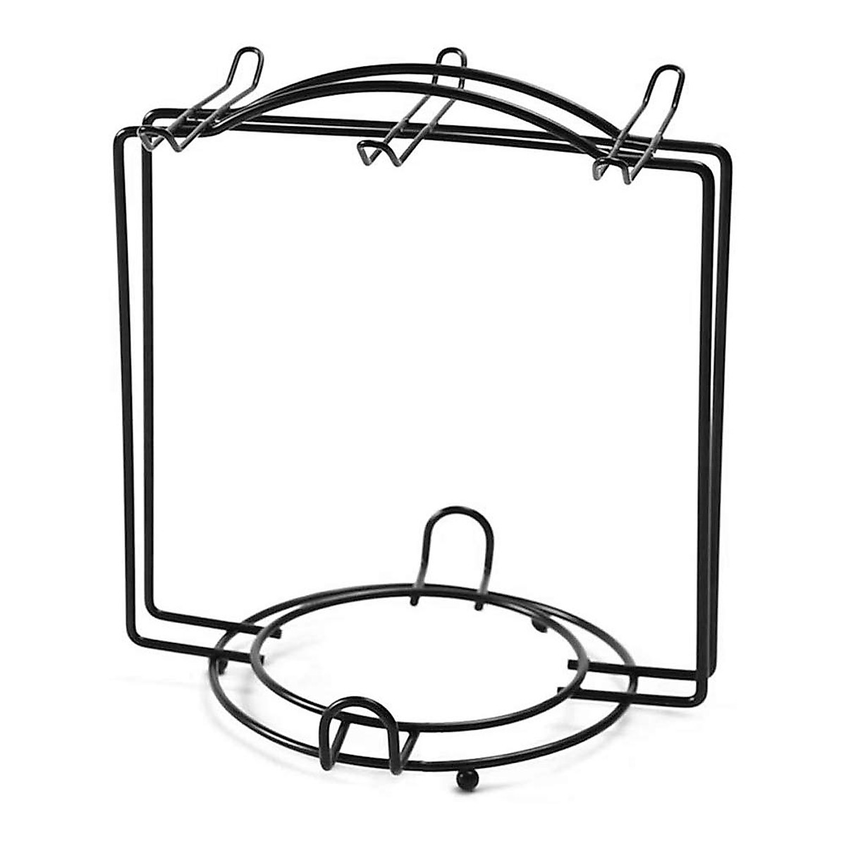 LGCTION Euro Large 6-Mug Holder, Countertop Mug Tree, Coffee Mugs & Tea Cup Storage Rack, Coffee Counter Bar Accessory & Kitchen Organizer