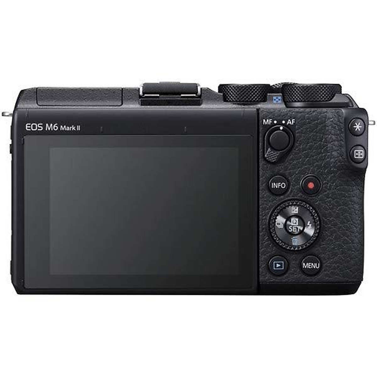 Canon EOS M6 Mark II Mirrorless Digital Camera with 15-45mm Lens and EVF-DC2 (Black) International Model (Renewed)