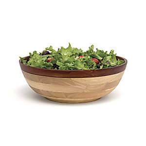 Lipper International Large 2-tone salad bowl