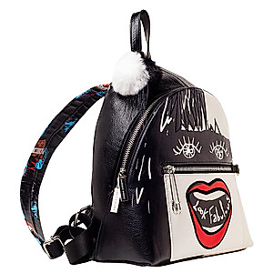 Danielle Nicole Disney Cruella “Look Fabulous!” Fashion Mini Backpack, White