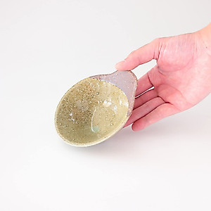 Mino Ware Tonsui Bowl Set, Ofuke Shigaraki, Beige, Hot Pots Bowl, Japanese Ceramic Bowl, 5.0" 2.4floz, Set of 4