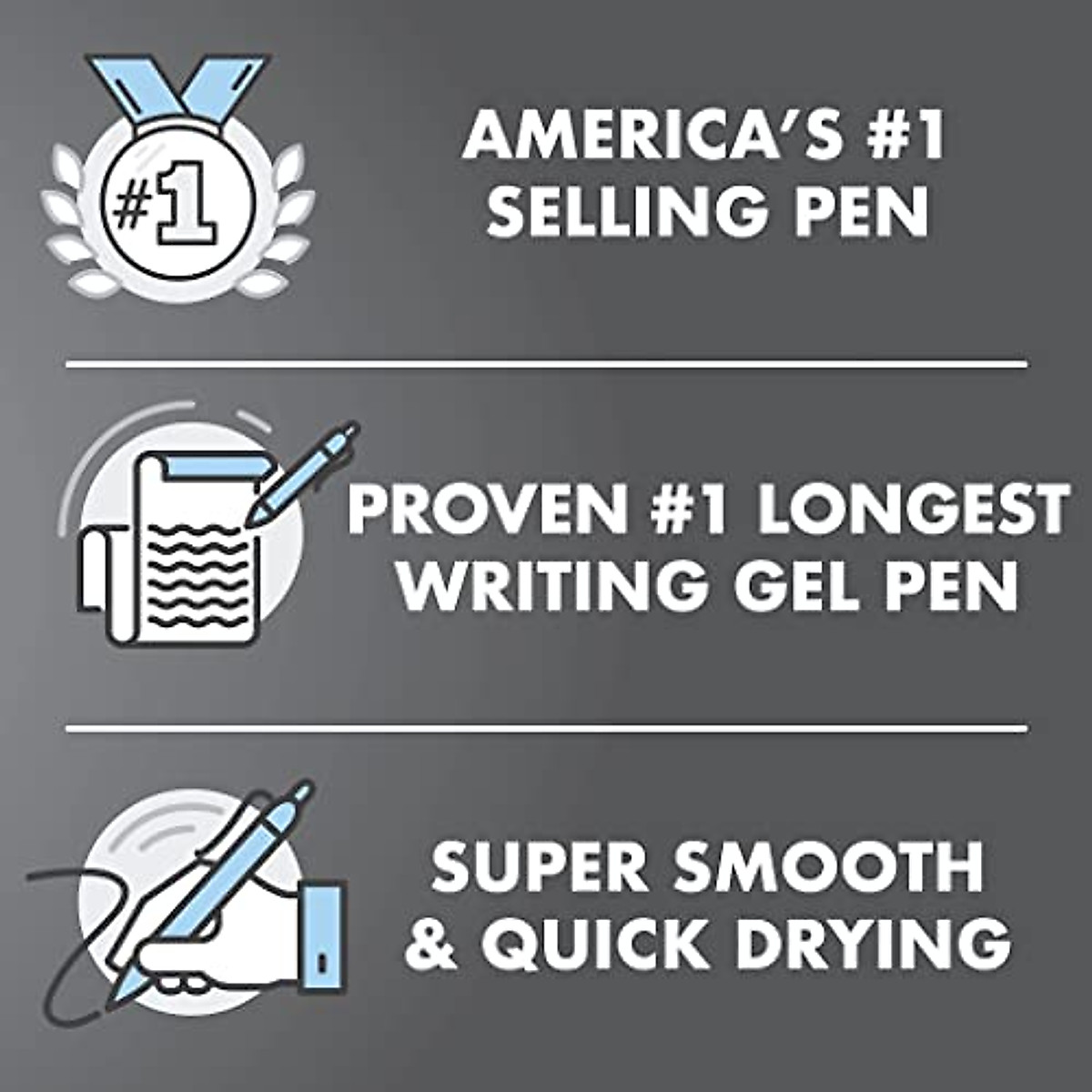 Pilot, G2 Premium Gel Roller Pens, Ultra Fine Point 0.38 mm, Pack of 5, Black