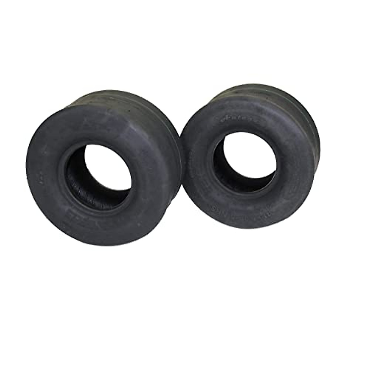 (Set of 2) 11x6.00-5 4 Ply Smooth Tread for Lawn & Garden Zero Turn Mower or Go-Kart