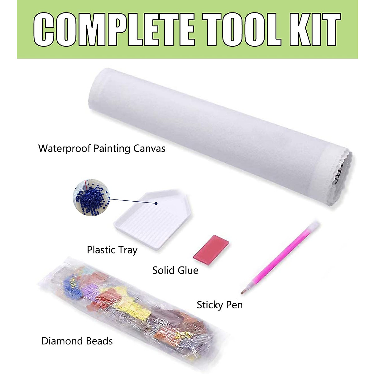 5D Adult Diamond Painting Kits, Christmas Tree Outside Window Diamond Painting Digital Painting Art Decorations, for Beginner Handmade DIY Craft Room Decor Wall Decor Or Gift Giving（18X25Inch）