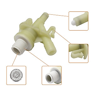 Byenins New Durable Plastic Water Valve Kit 385311641 for 300 310 320 series - for Sealand marine toilet replacement