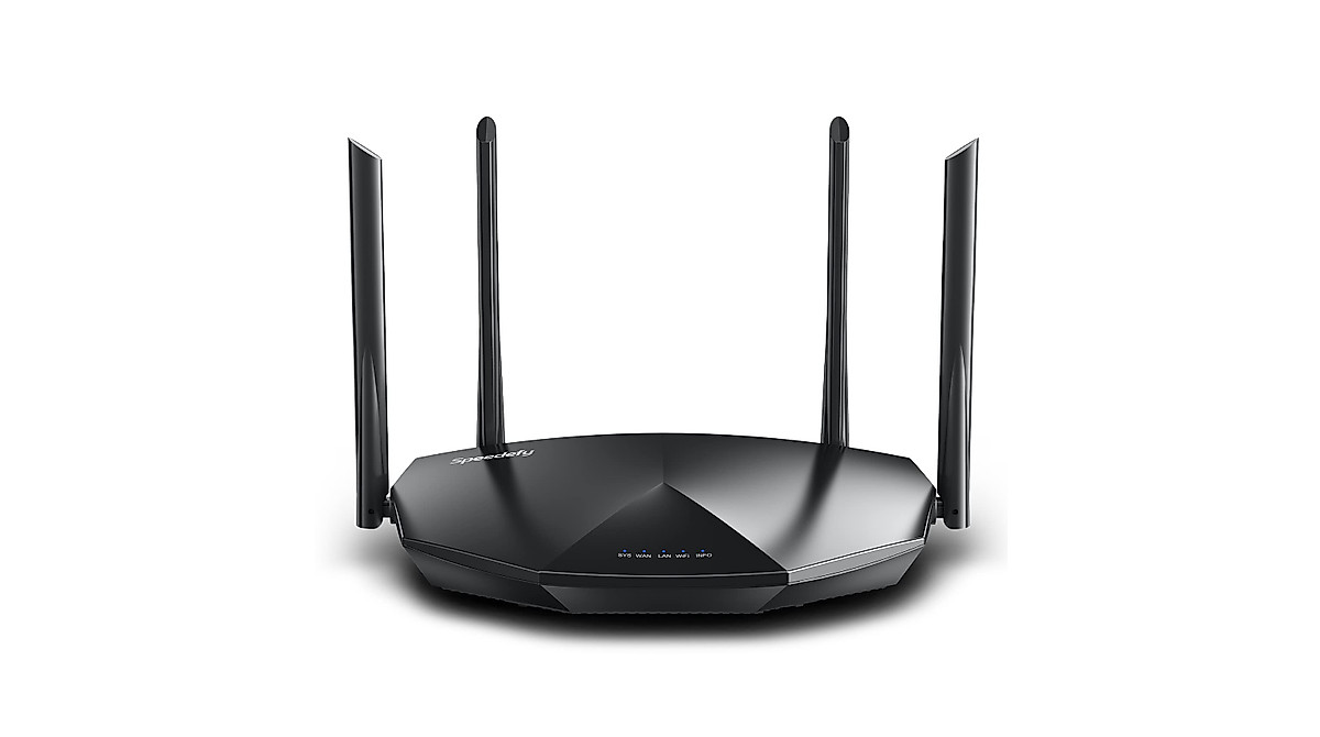 Speedefy High Speed Pro WiFi Router - Streaming & Gaming