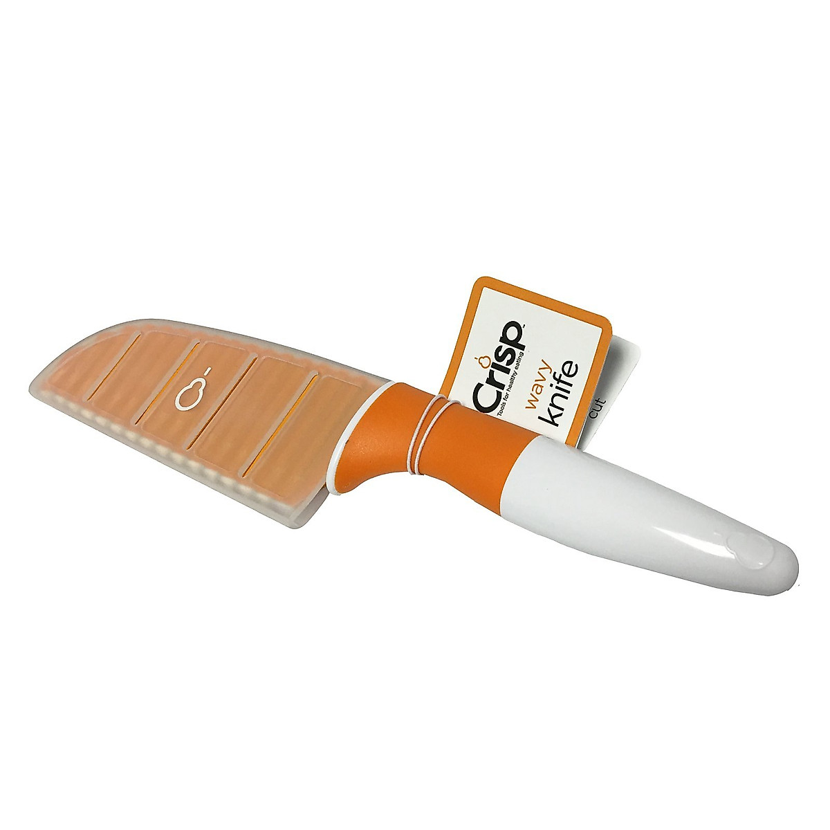 Crisp Stainless Steel Wavy Decorative Prep Knife