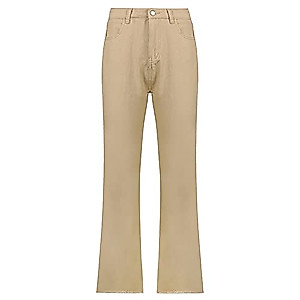 AopnHQ Flowy Pant Boho Womens Summer Capris Plus Size Capris Flowy Pants Women Flowy Wide Leg Pant Plus Size Khaki Pant fold Over Yoga Pant