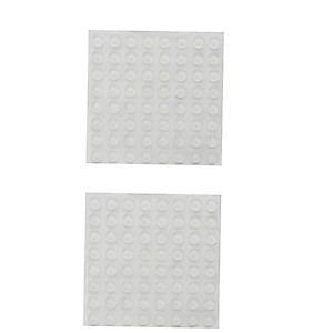 Ciieeo 128 Pcs Cabinet Door Pads Cupboard Bumper Pads Cabinet Stoppers Rubber Silicone Bumpers Cabinet Door Bumpers Cabinet Bumpers Clear Door Stopper Clear Bumpers Car Door Wall Door
