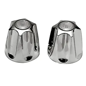 Danco (80457) Pair of Faucet Handles, No Size, Chrome, 2 Count