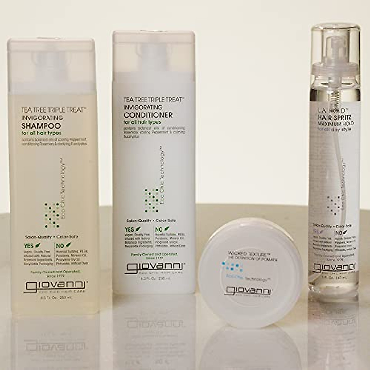 Giovanni, Invigorating Shampoo, Tea Tree, 8.5 oz