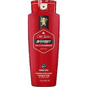 Red Zone Swagger Body Wash for Men, Scent of Confidence, 21 fl oz