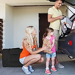 Tabletop Griddle Carry Bag for Blackstone Griddle 22'' & 17'' Tabletop w/ Hood & Stand, 5035 Blackstone 22'' Portable Griddle Carry Bag, Heavy Duty Waterproof Blackstone Cover Accessories Replacement