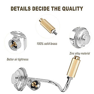 MUUMZI Replacement for Coleman Regulator Assembly C001, 5010000743, Gas Regulator Replacement for Coleman Roadtrip Grills