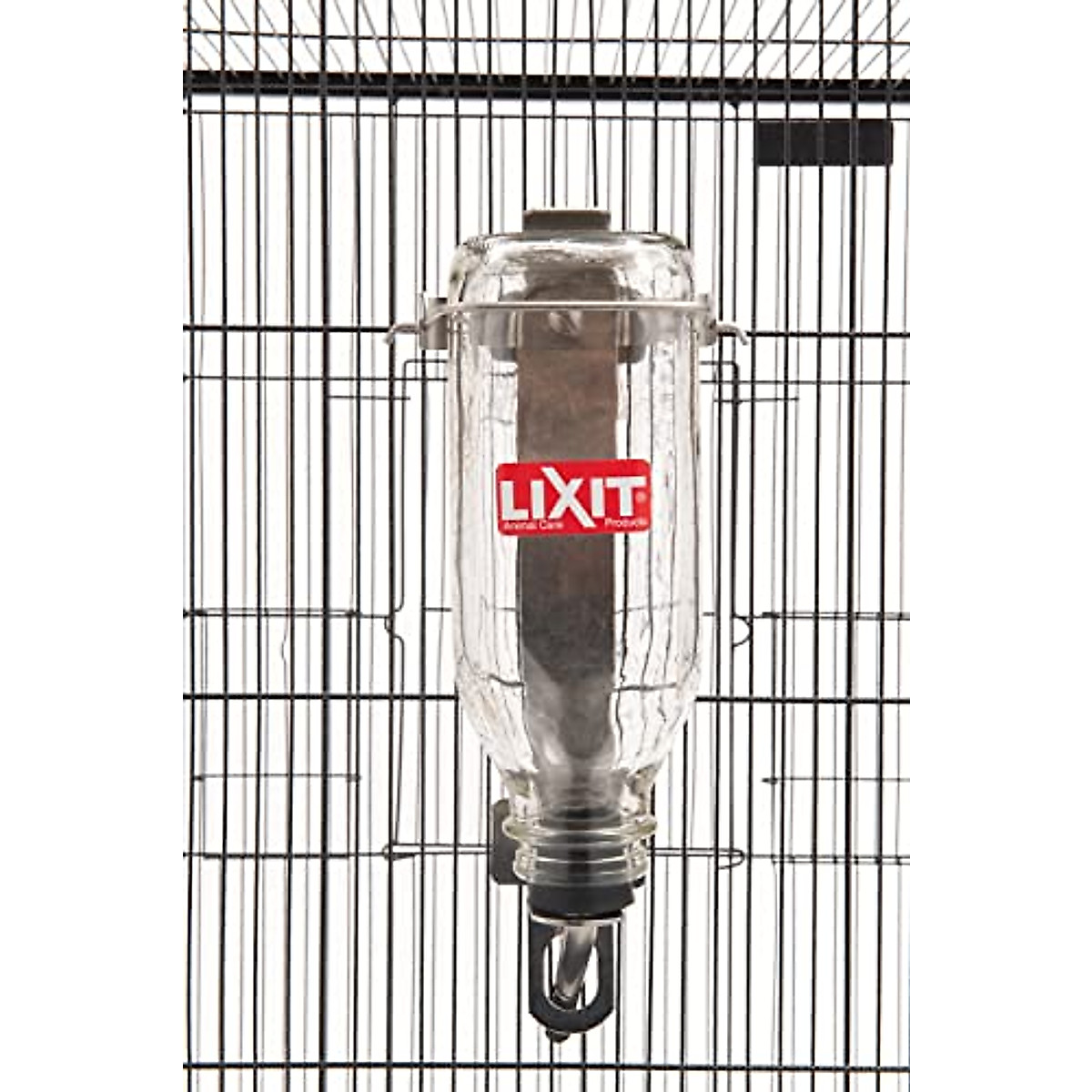 Lixit Heavy Duty Deluxe Glass Water Bottles for Birds, Dogs and Small Animals. (32oz Large Tube)