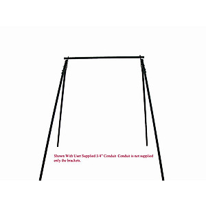 AR500 Steel Shooting Target Kit - 8" Gong, Gong Stand Brackets and (2) 4" Gongs