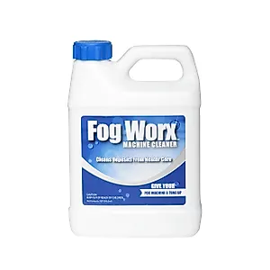 Fogworx Fog Machine Cleaner-1 Quart, Maintains Performance and Extends life of Water Based Machines