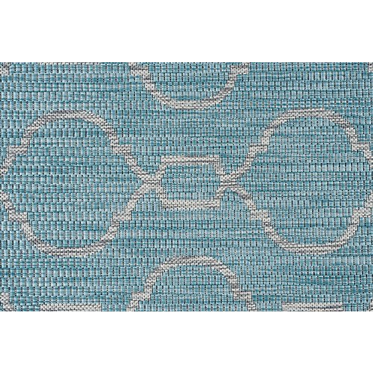 Universal Rugs Small 2x3 Indoor Outdoor Rugs for Patios Deck Porch Entryway - Transitional, Geometric Outside Area Rug Carpet for Entry Way