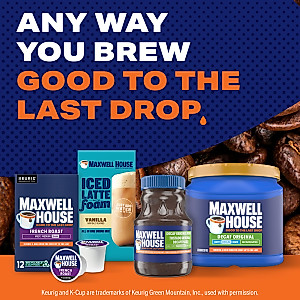 Maxwell House Decaf Original Medium Roast Ground Coffee (29.3 oz Canister)