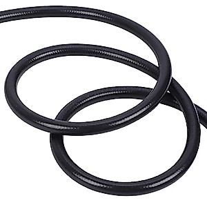 Camplux 5 Ft Propane Regulator Hose, LP Propane Hose for Most Gas Grill, Heater and Fire Pit Table, 3/8" Female Flare Nut Max 80,000 BTU