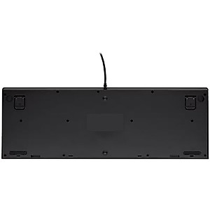 Corsair K55 PRO LITE RGB Wired Membrane Gaming Keyboard (5-Zone Dynamic RGB Backlighting, Six Macro Keys with Stream Deck Integration, IP42 Dust and Spill Resistant, Dedicated Media Keys) Black